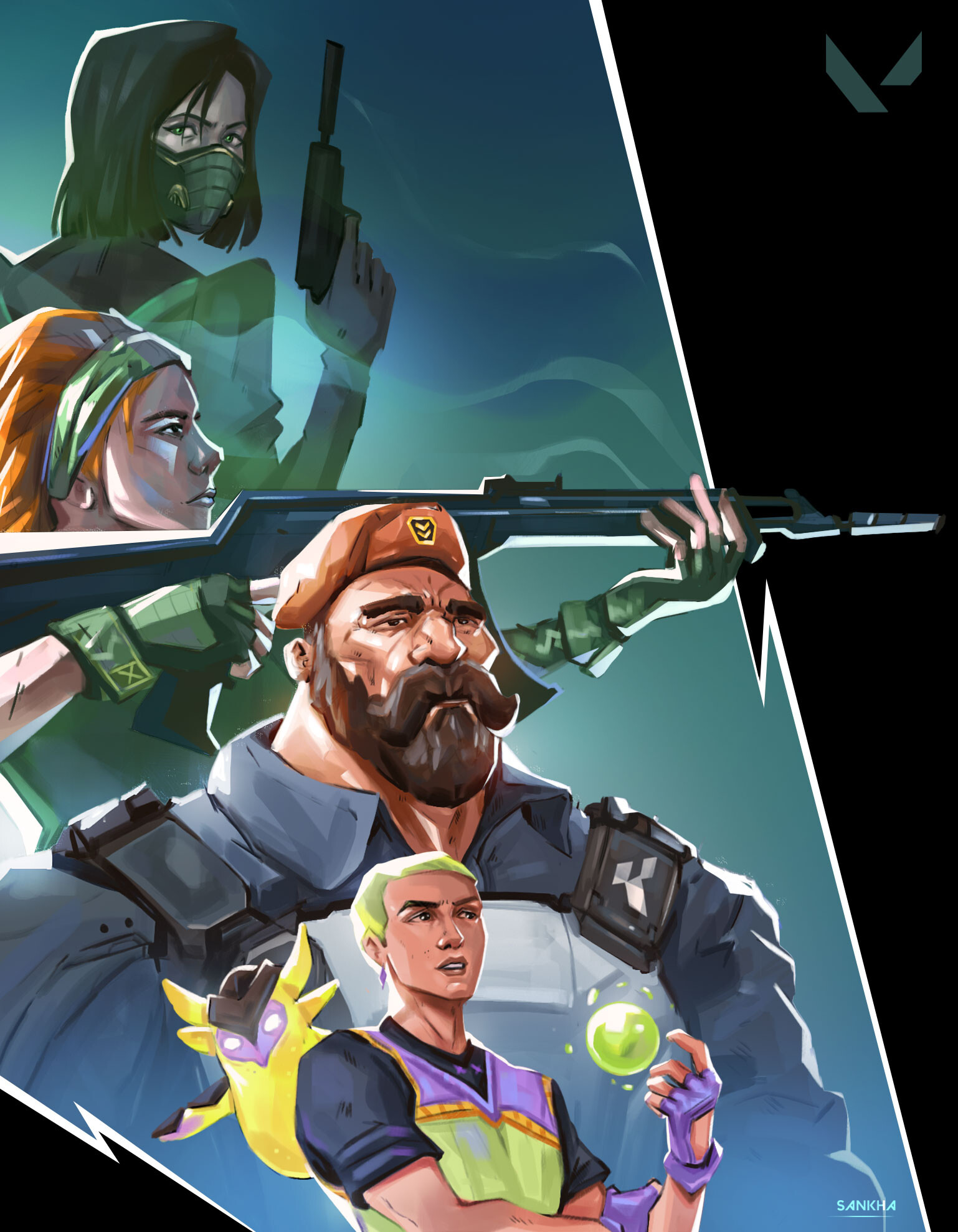 ArtStation - Valorant fanart