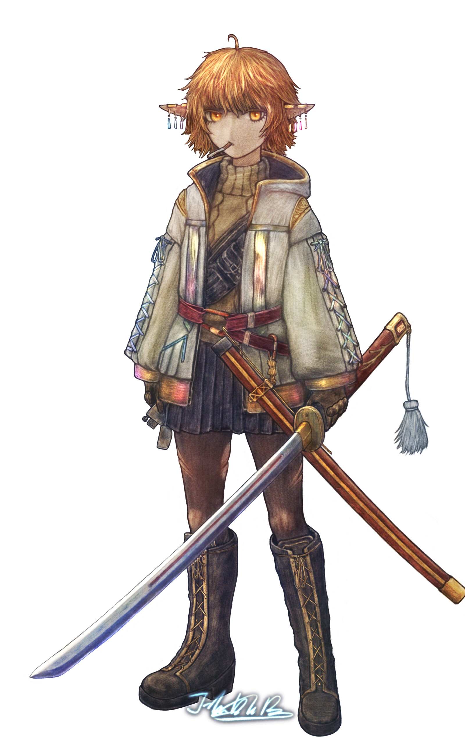 ArtStation - 2D Character Concept