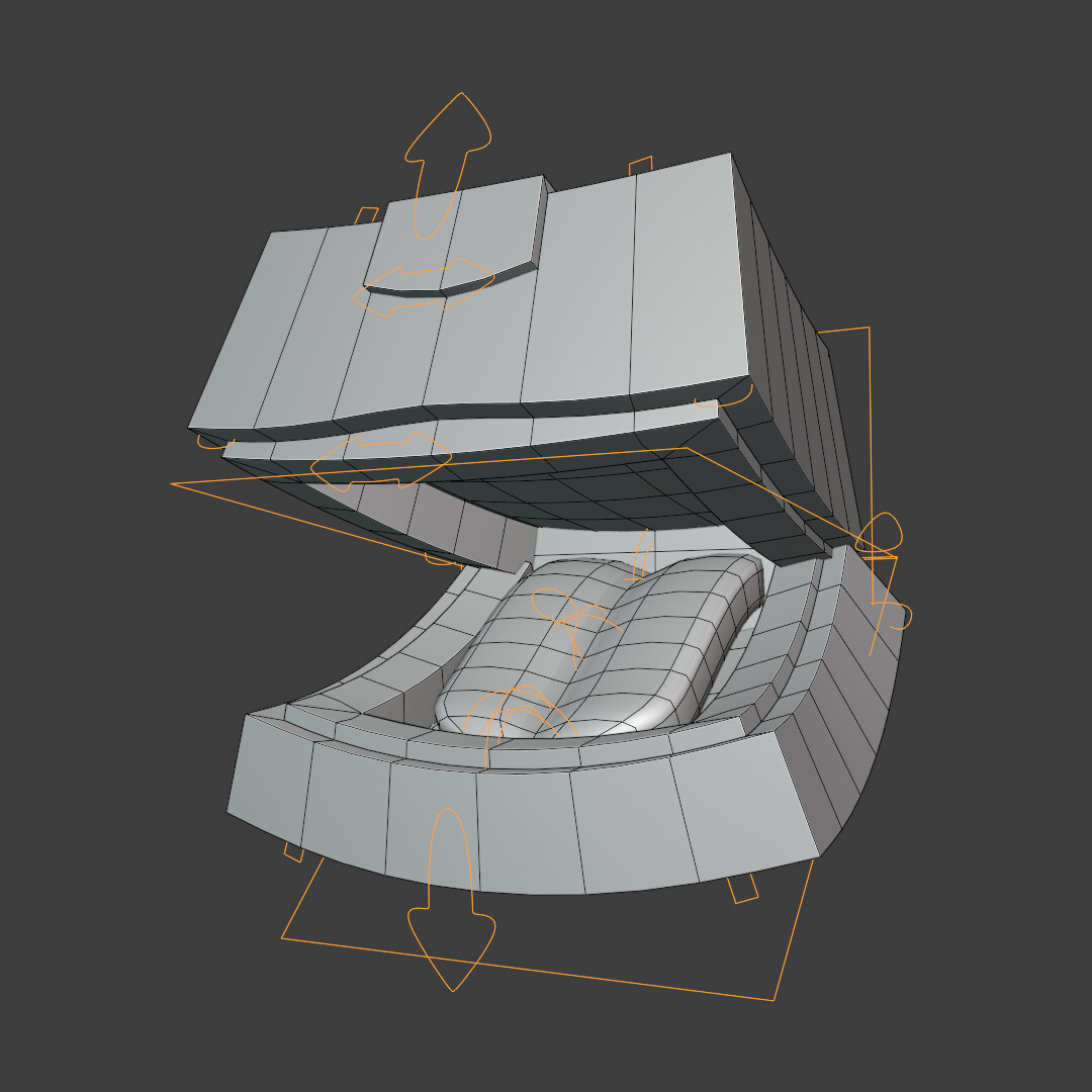 Endertainer007 - Snout Rig (Jaw Type) [v1]