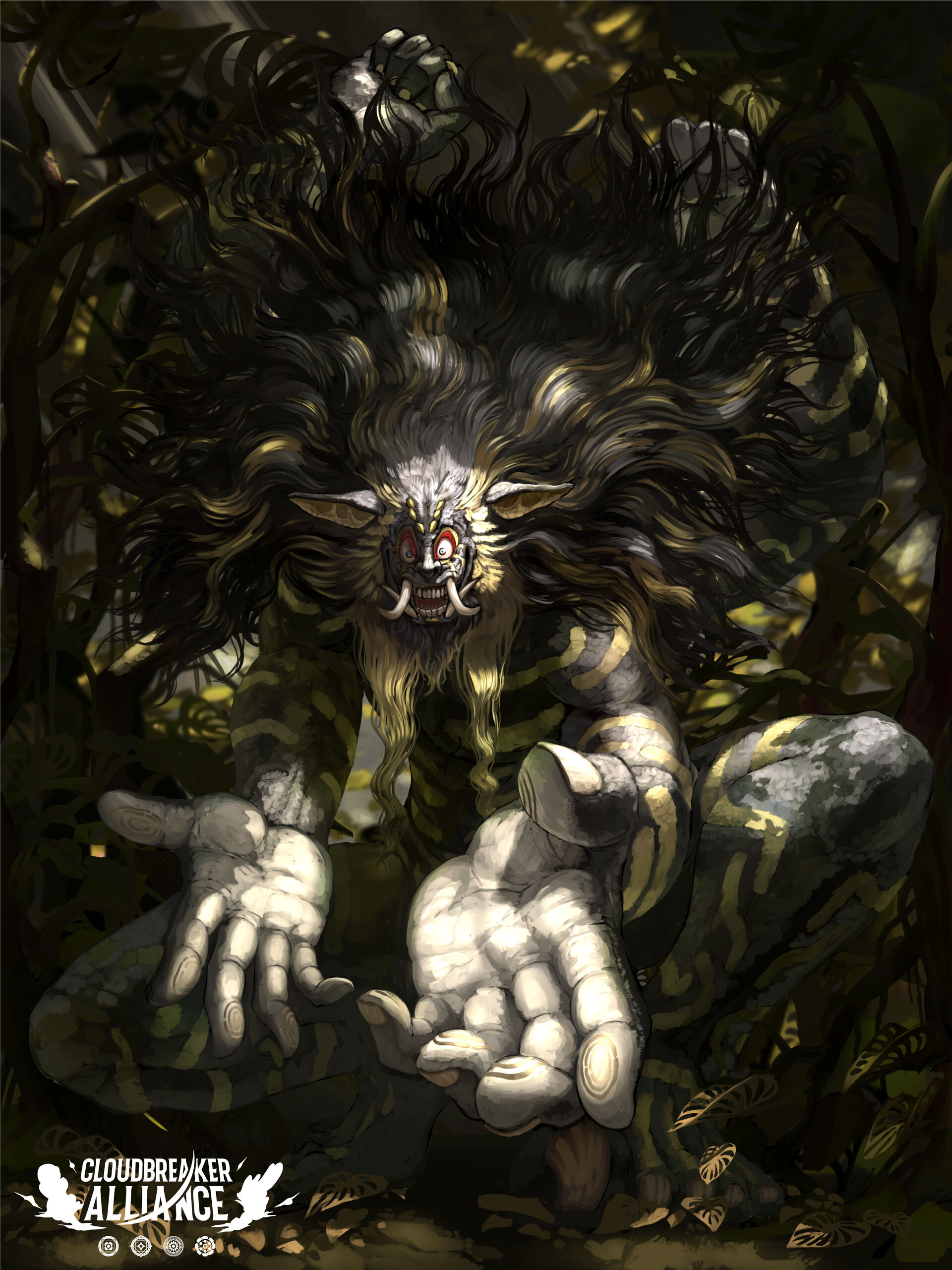 ArtStation - 【TRPG】CLOUDBREAKER ALLIACNE Boss creature design