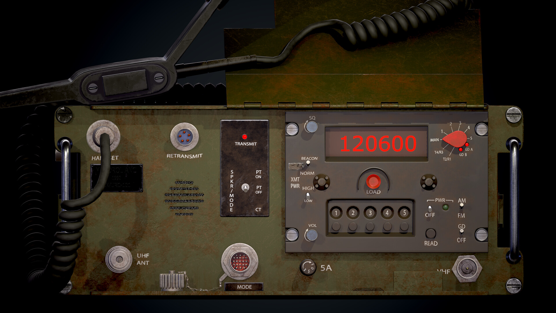 ArtStation - AN/URC-101 VHF/UHF SATCOM RADIO