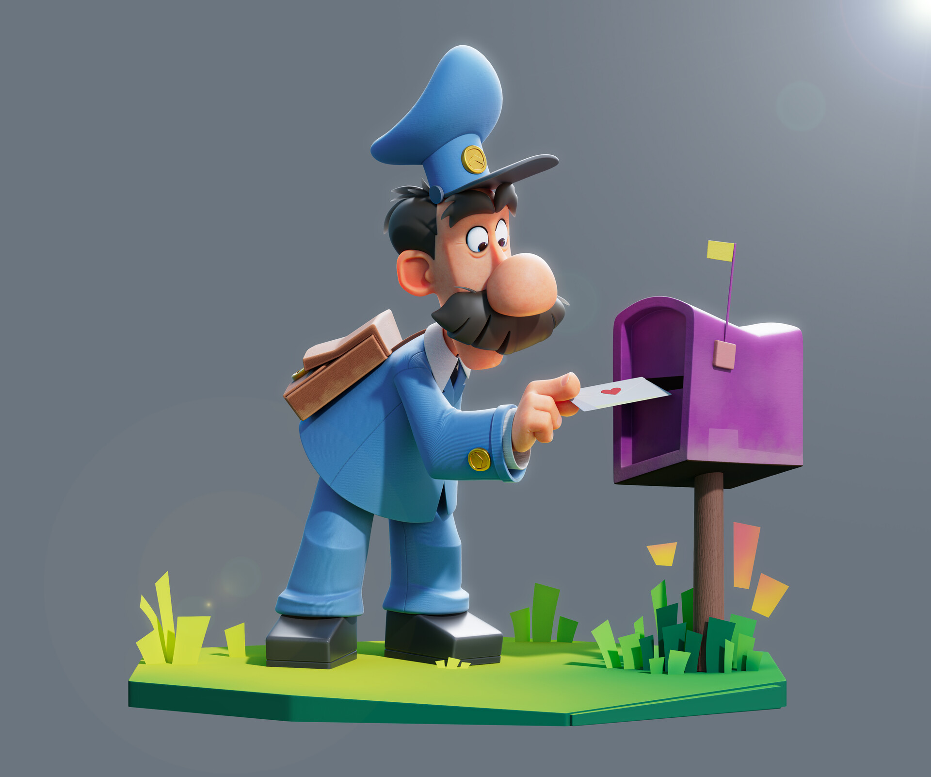 ArtStation - Postman