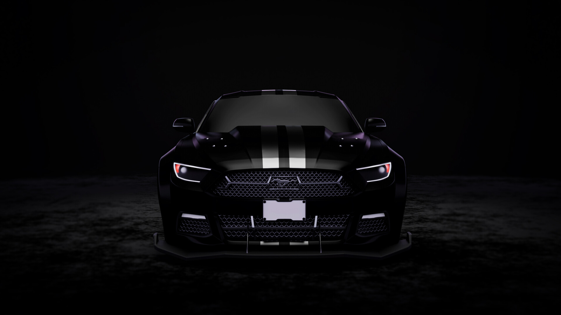 ArtStation - Ford Mustang- 2014 Modified Version