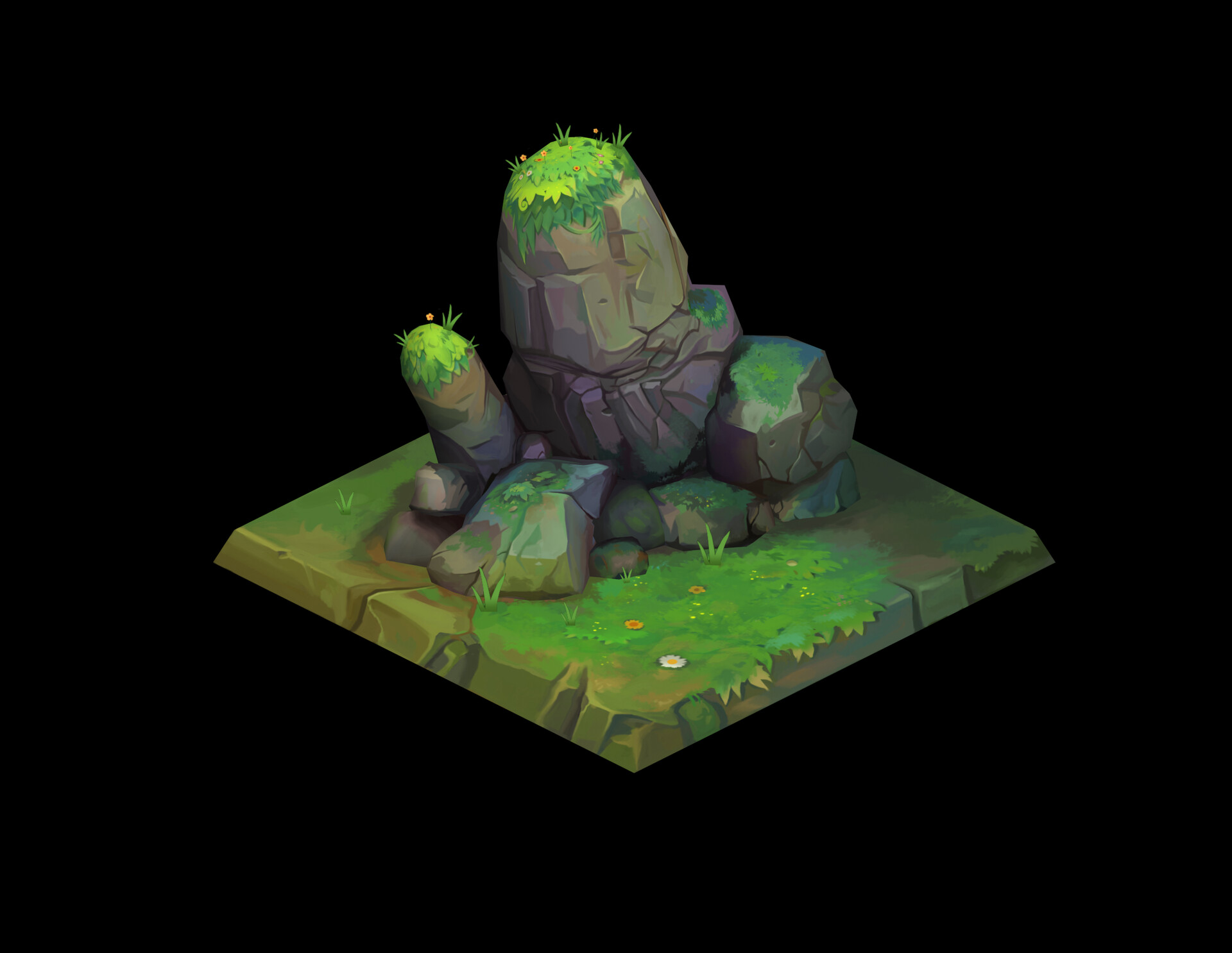 ArtStation - Rock_portfolio