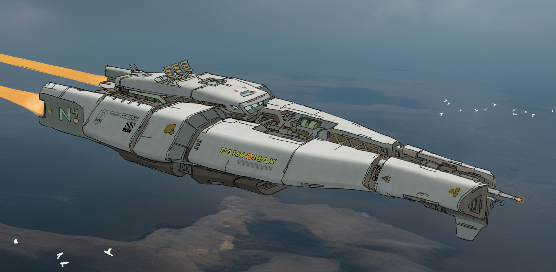 ArtStation - another cruiser