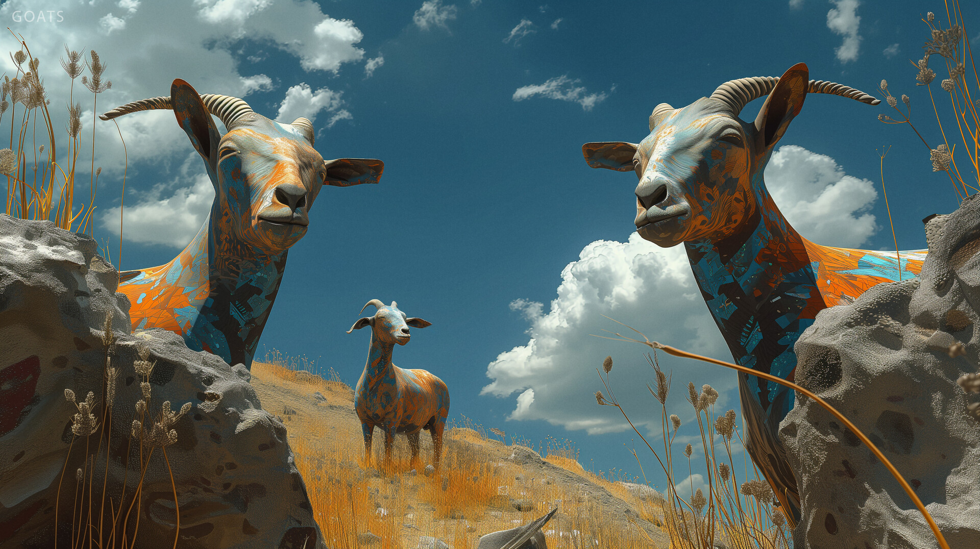 ArtStation - The Surreal History of Goats