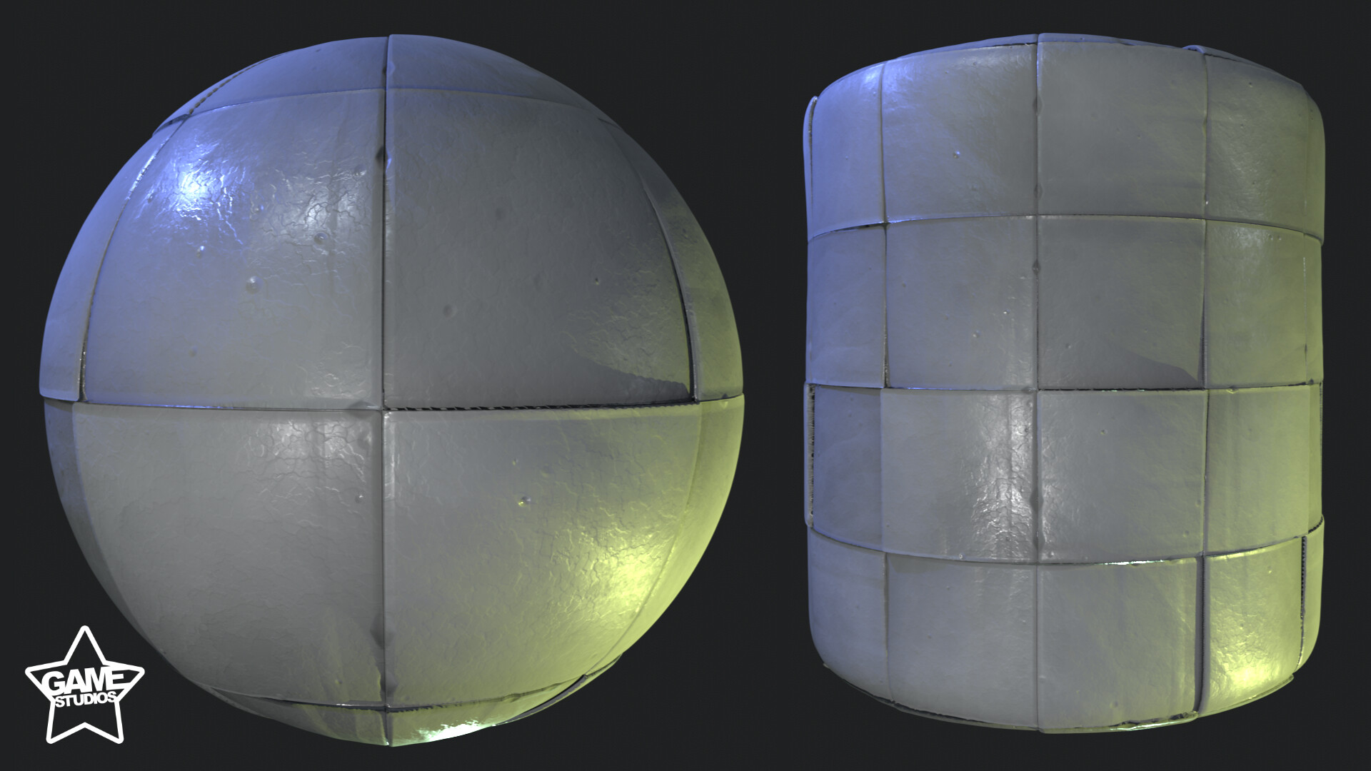 ArtStation - Stylized Desert Tiles Material 02 - Substance 3D Designer