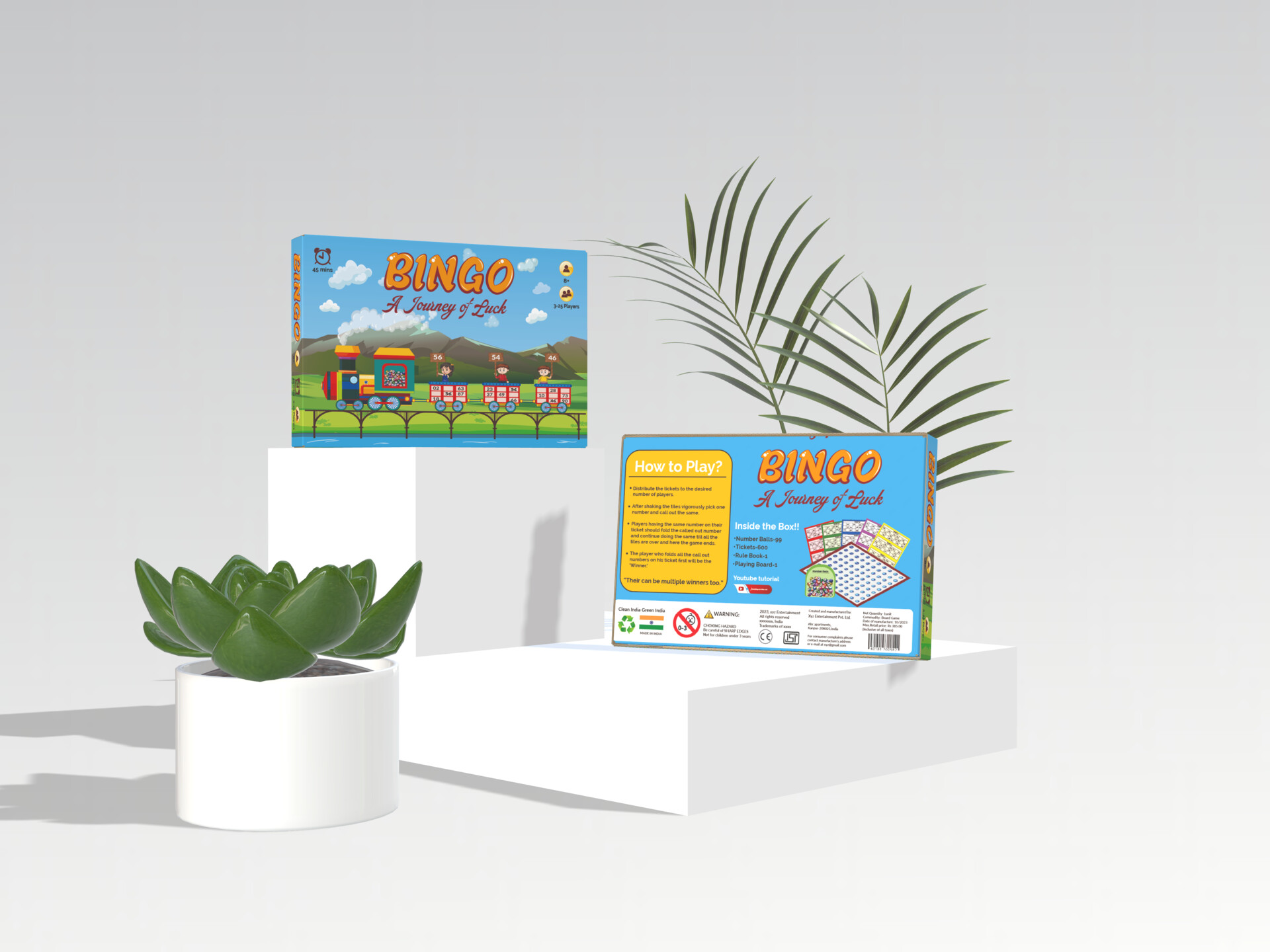 ArtStation - Bingo- BoardGame Cover Design