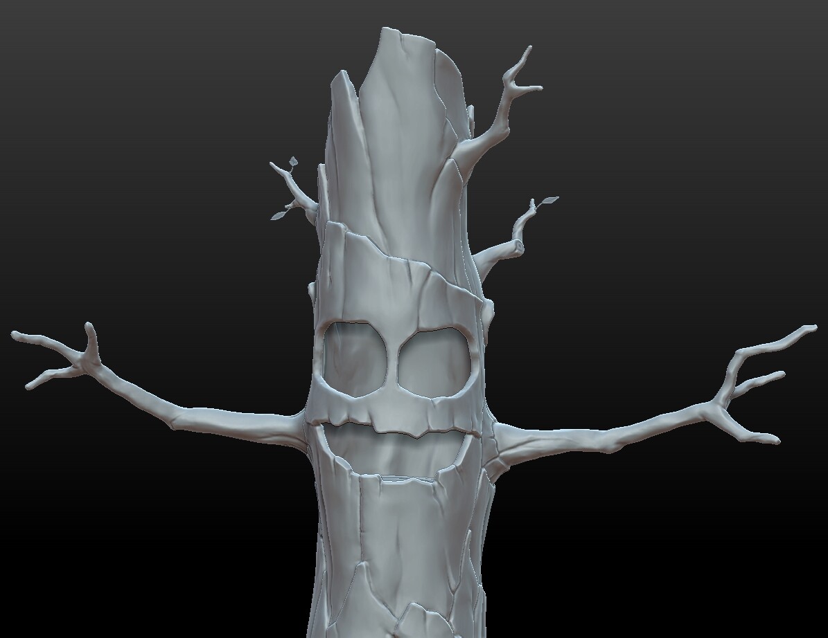 ArtStation - Magic Tree sketch