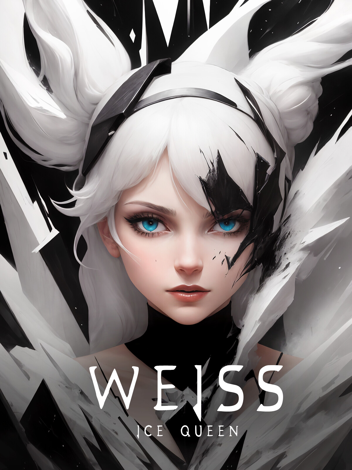 ArtStation - Weiss Art Posters - RWBY