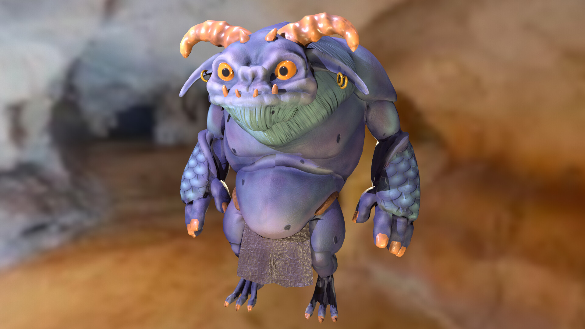 ArtStation - Troll 3D