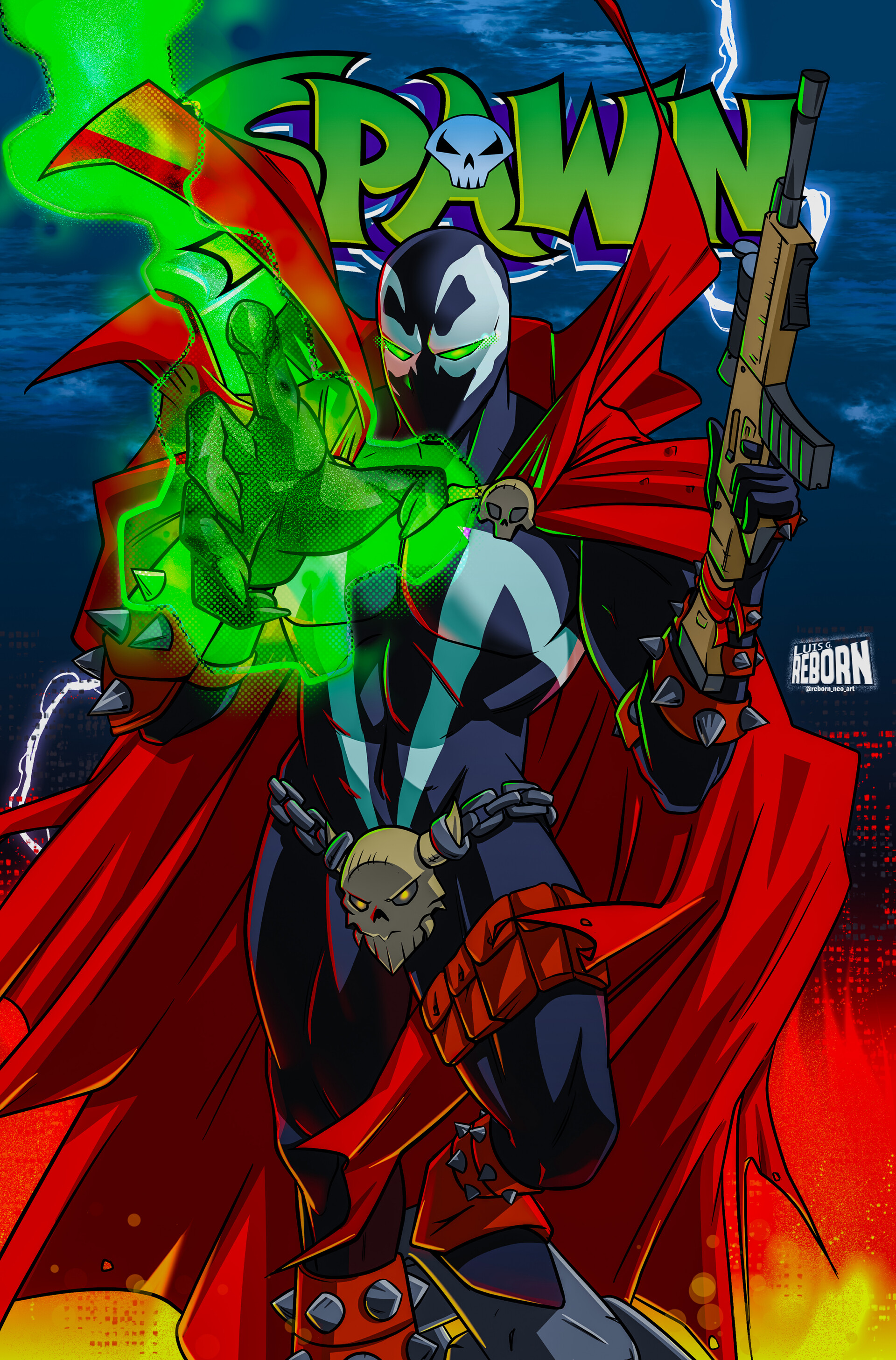 Luís Gustavo Reborn - Image Comics Covers