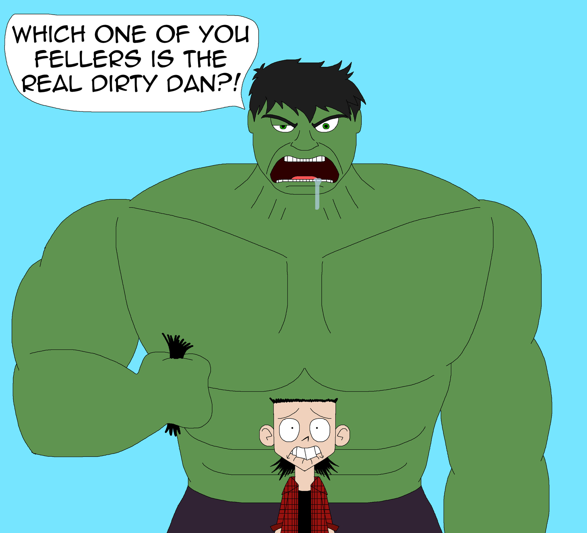 ArtStation - Which one of you fellers is the real Dirty Dan?!