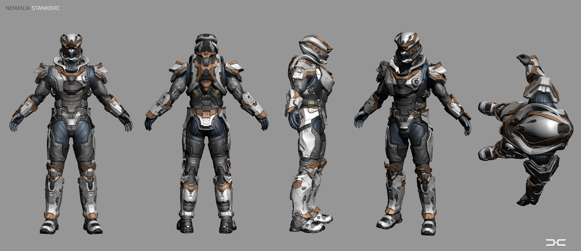 Nemanja Stankovic - Myrmidon MkVI royal guard armor