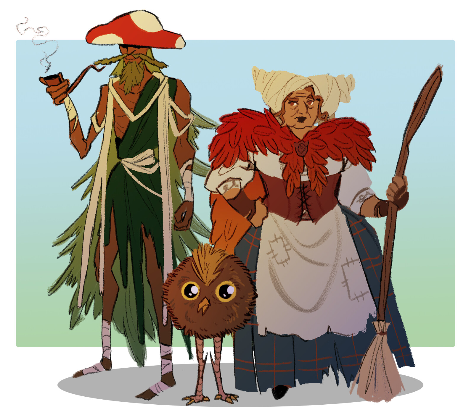 ArtStation - Uni NPC Concepts