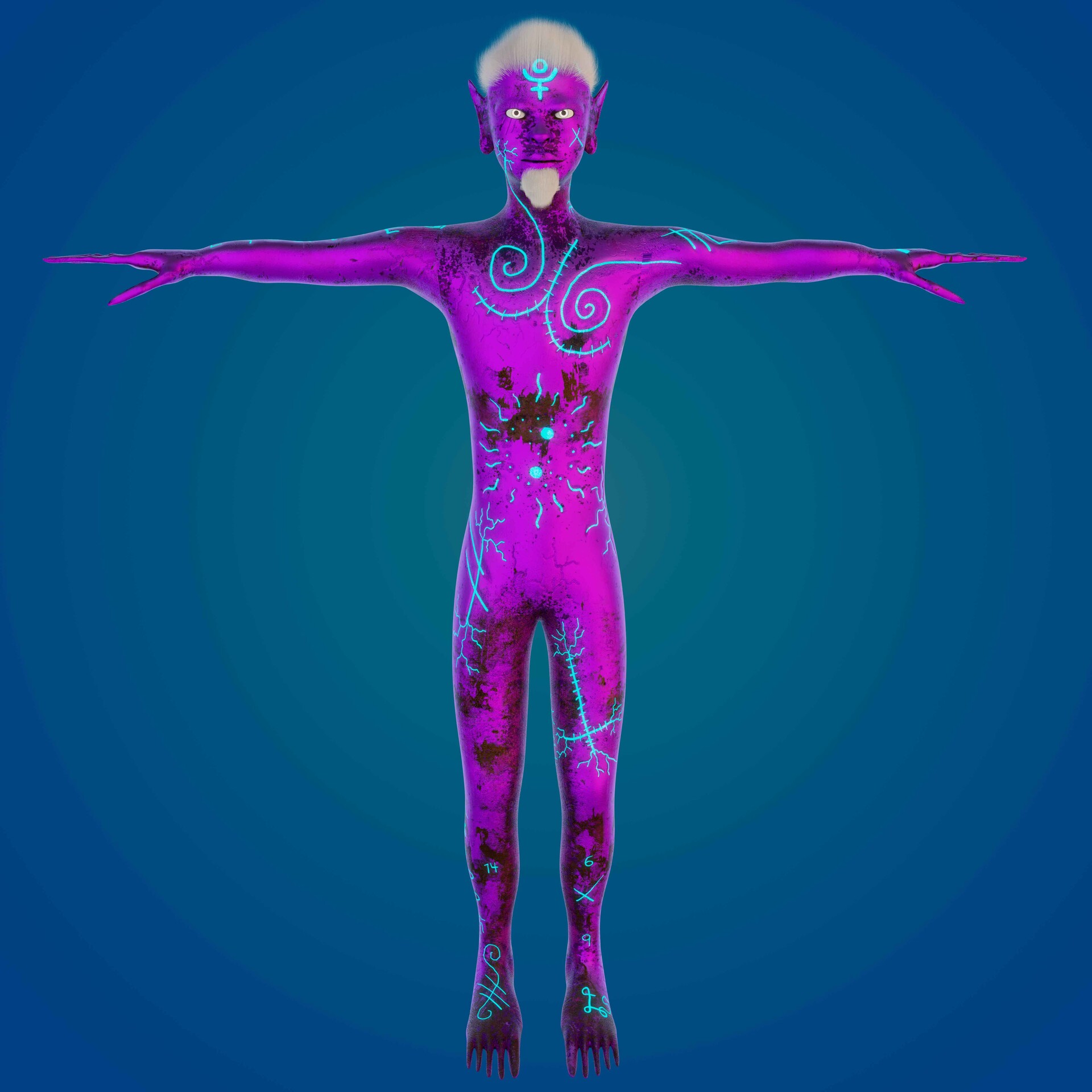 ArtStation - DEMONIO POSE T