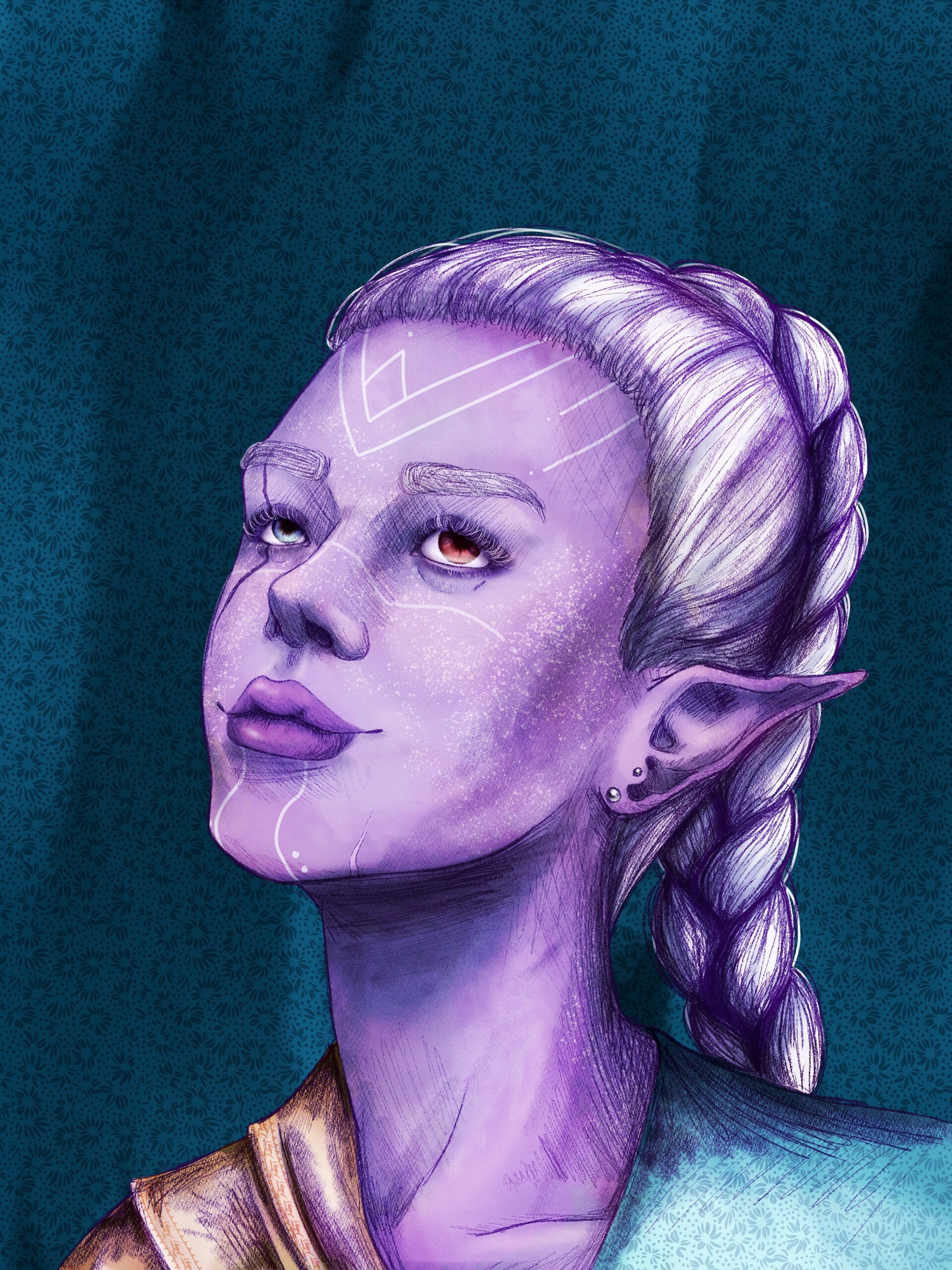 ArtStation - Drow Monk