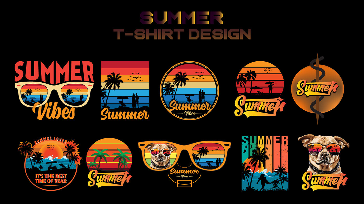 ArtStation - Logo | T-Shirt Purpose | Multi Logo Designs for T-Shirts