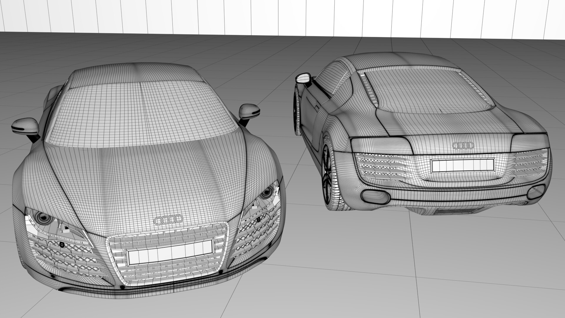 AKASHDEEP SINGH - Audi R8 3D Model