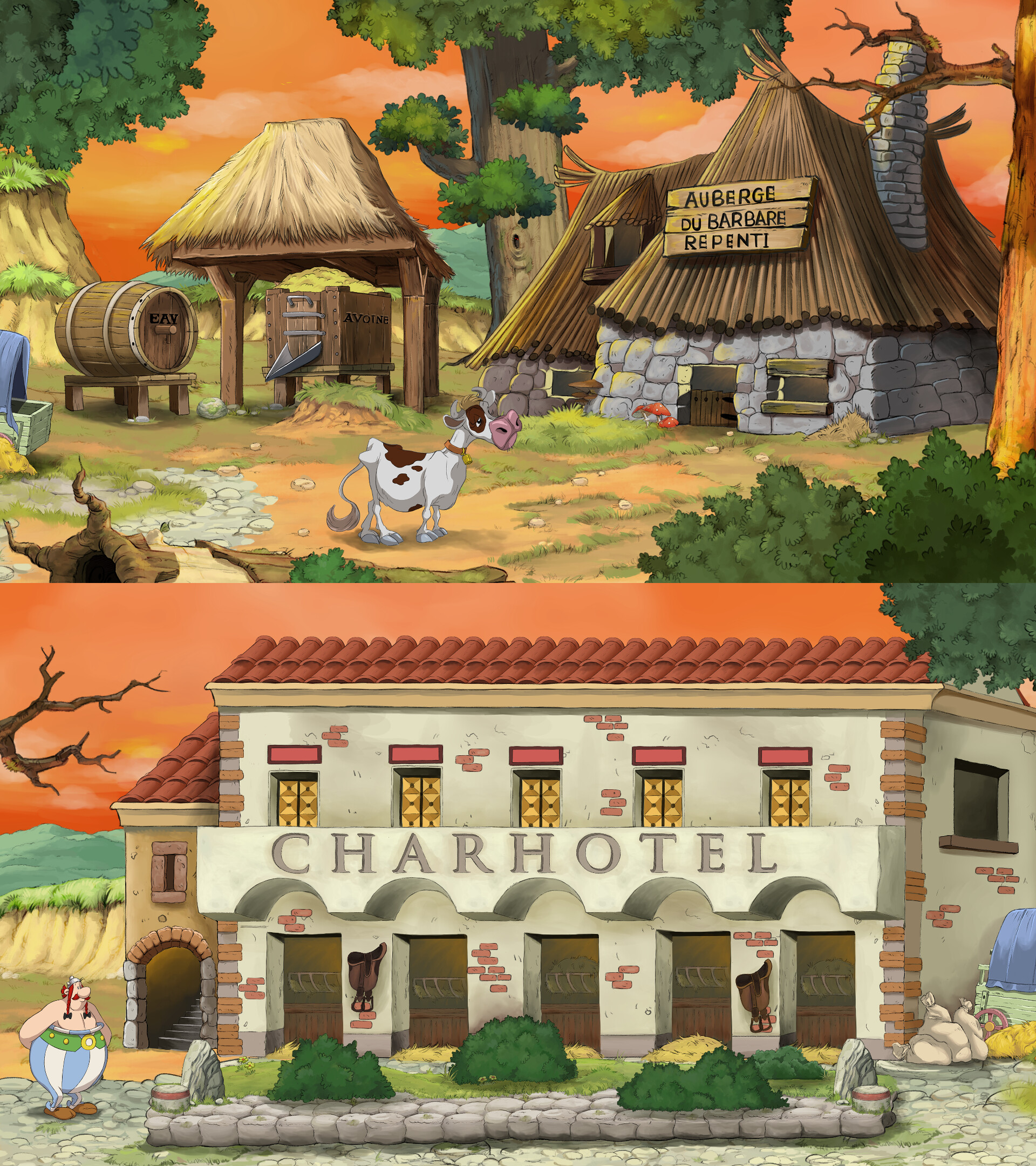 ArtStation - Asterix & Obelix slap them all II Charhotel