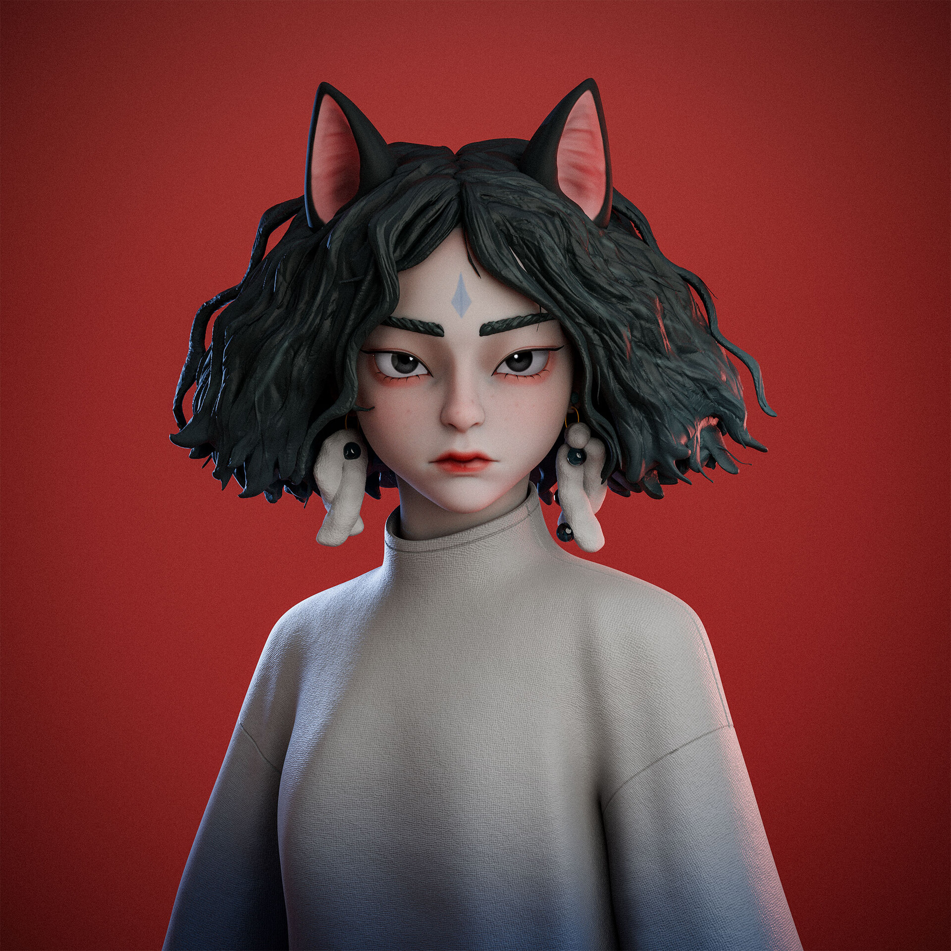 ArtStation - cat girl