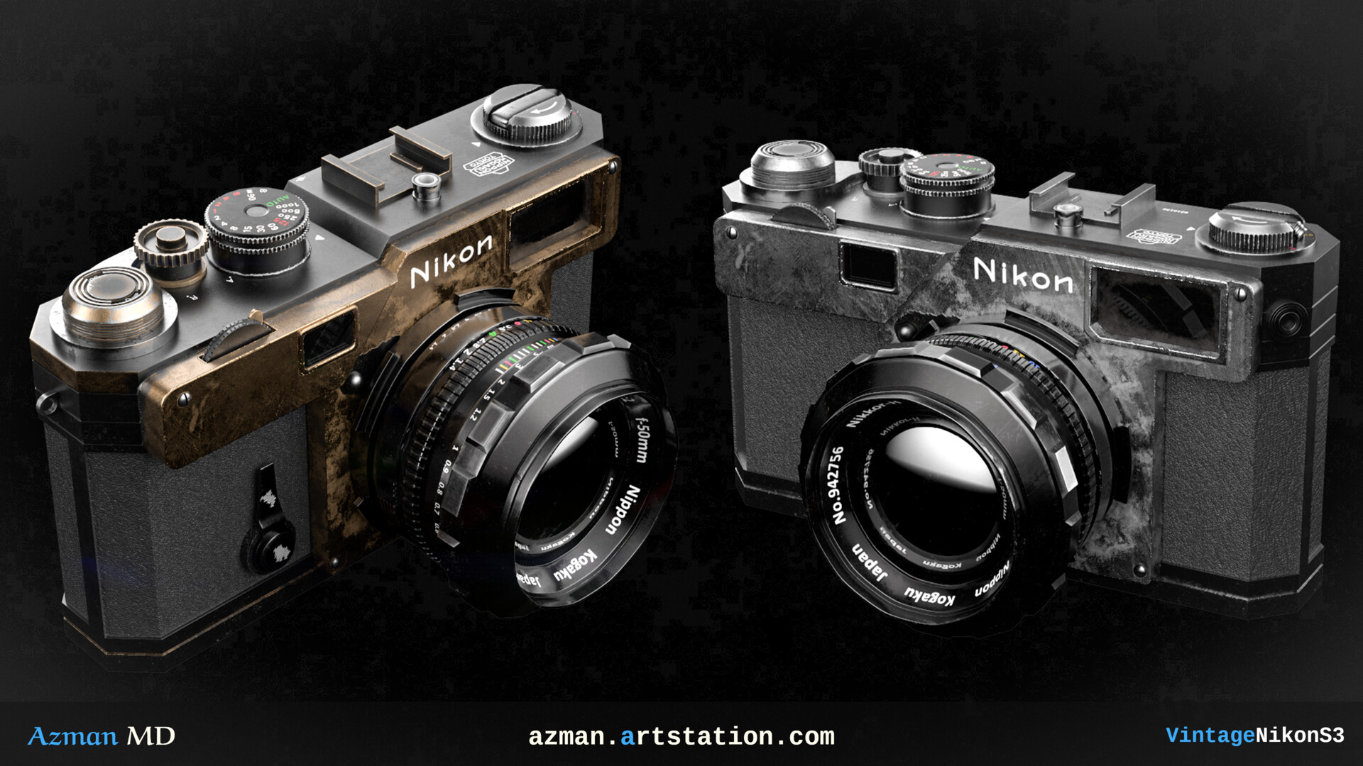 Azman MD - Vintage Nikon S3 Camera