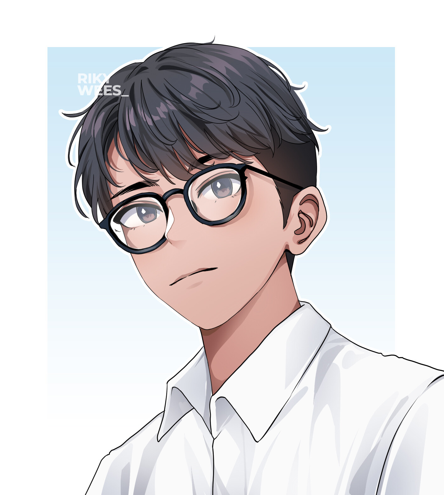 anime boy specs