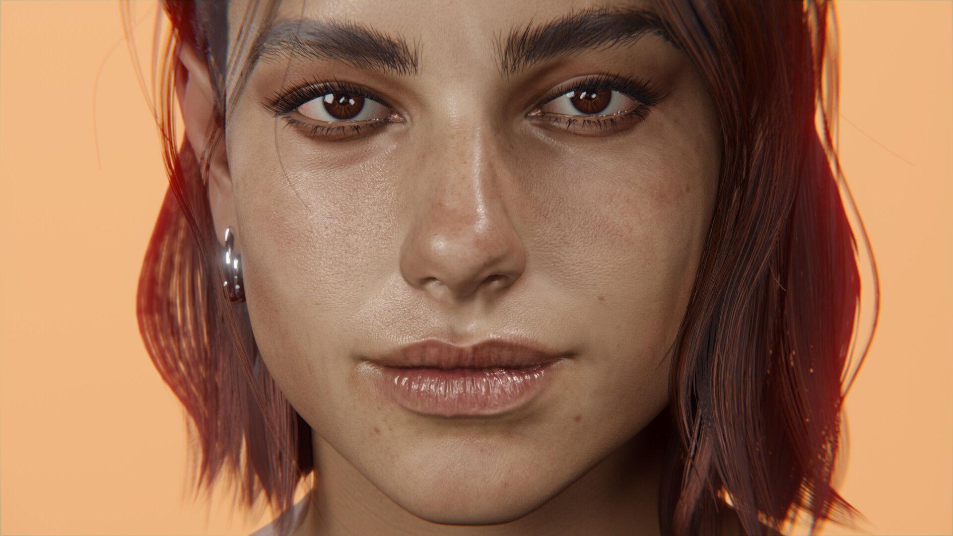 ArtStation - Female Head work in progress