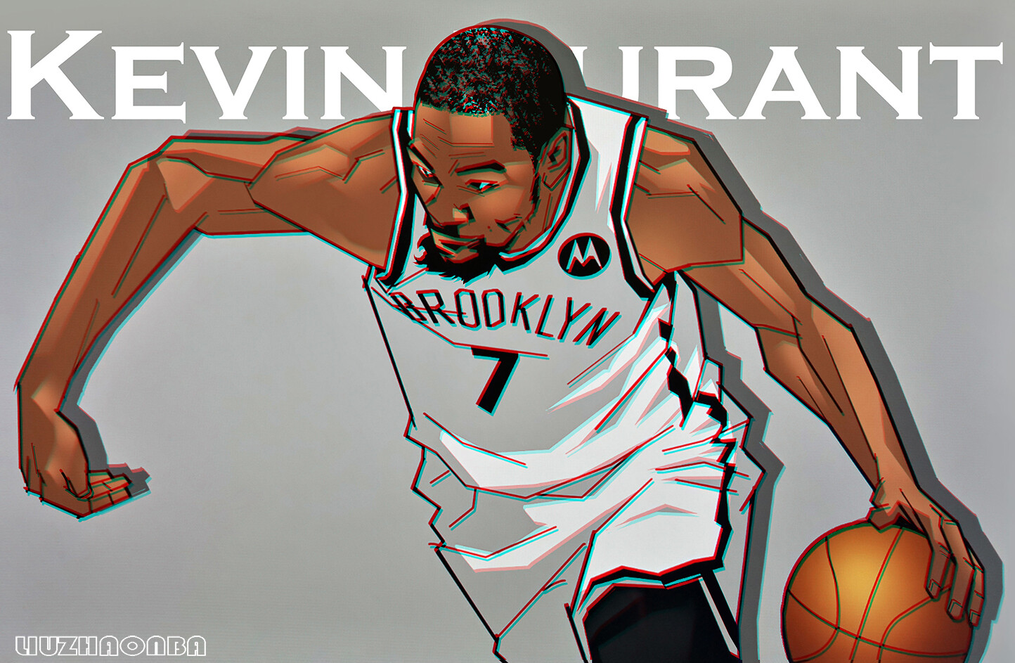 ArtStation - NBA ART Kevin Durant