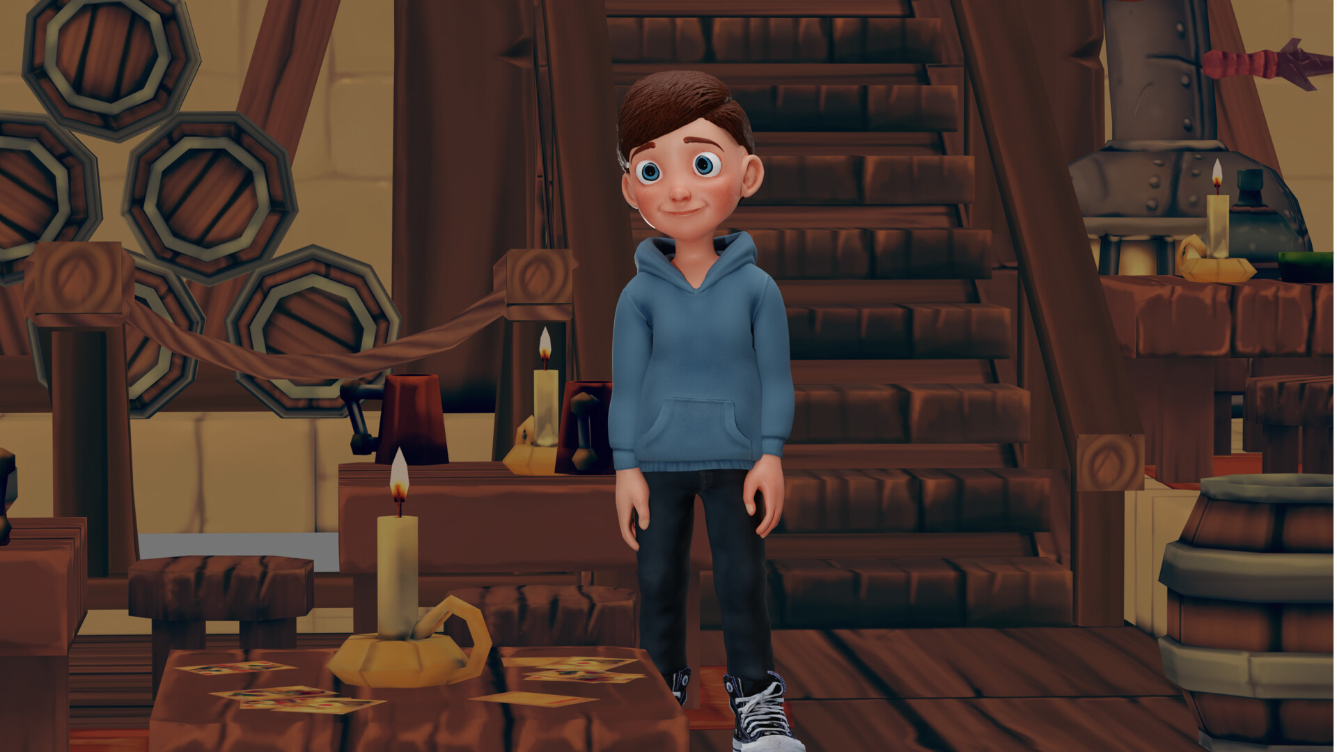 ArtStation - 3D Cartoon Character Modelling Texturing, Lighting, and ...