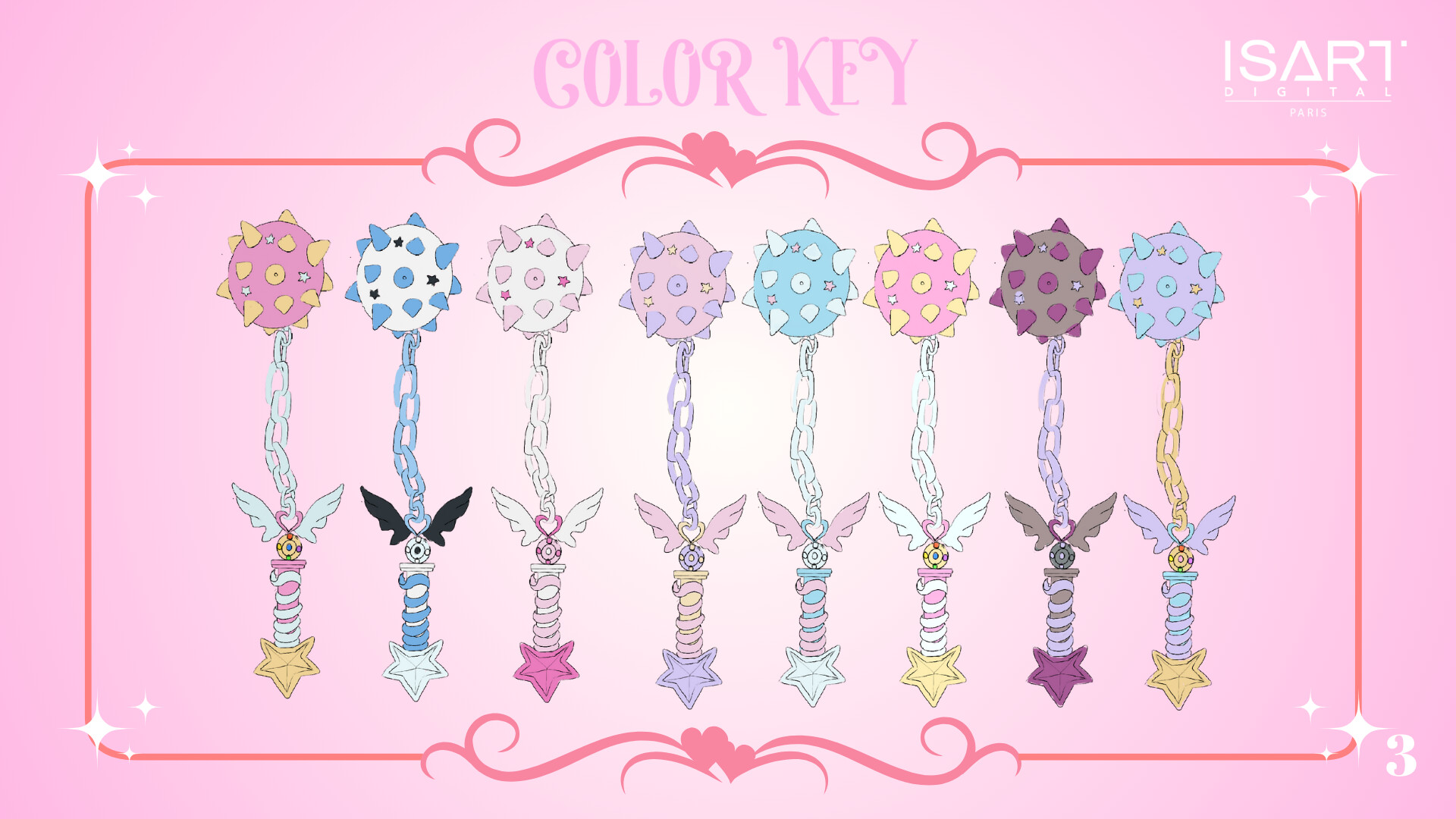 Marie-Alice BLIND - Magical Girl's Flail (Epic Sword) - Weapon Concept