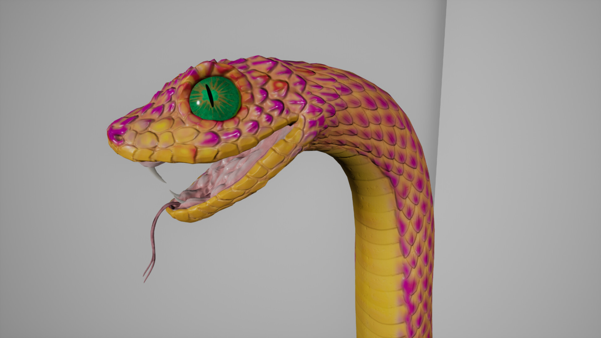 Ritwij Kulkarni - Hopping Snakes - Sculpting and Texturing