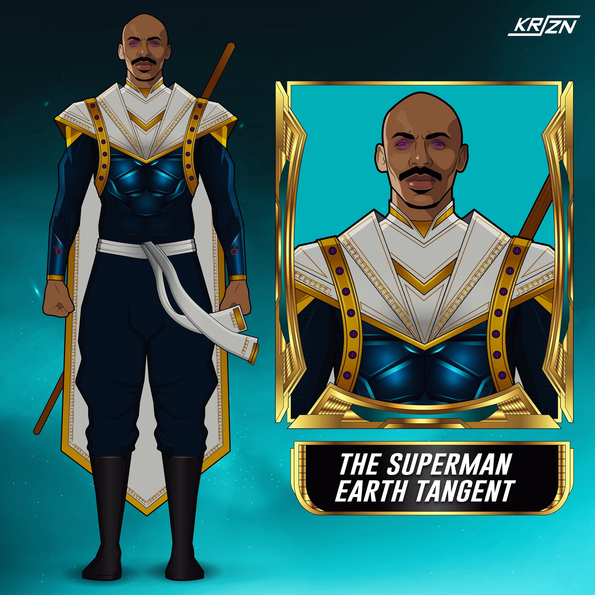 ArtStation - Mehcad Brooks Superman Earth Tangent