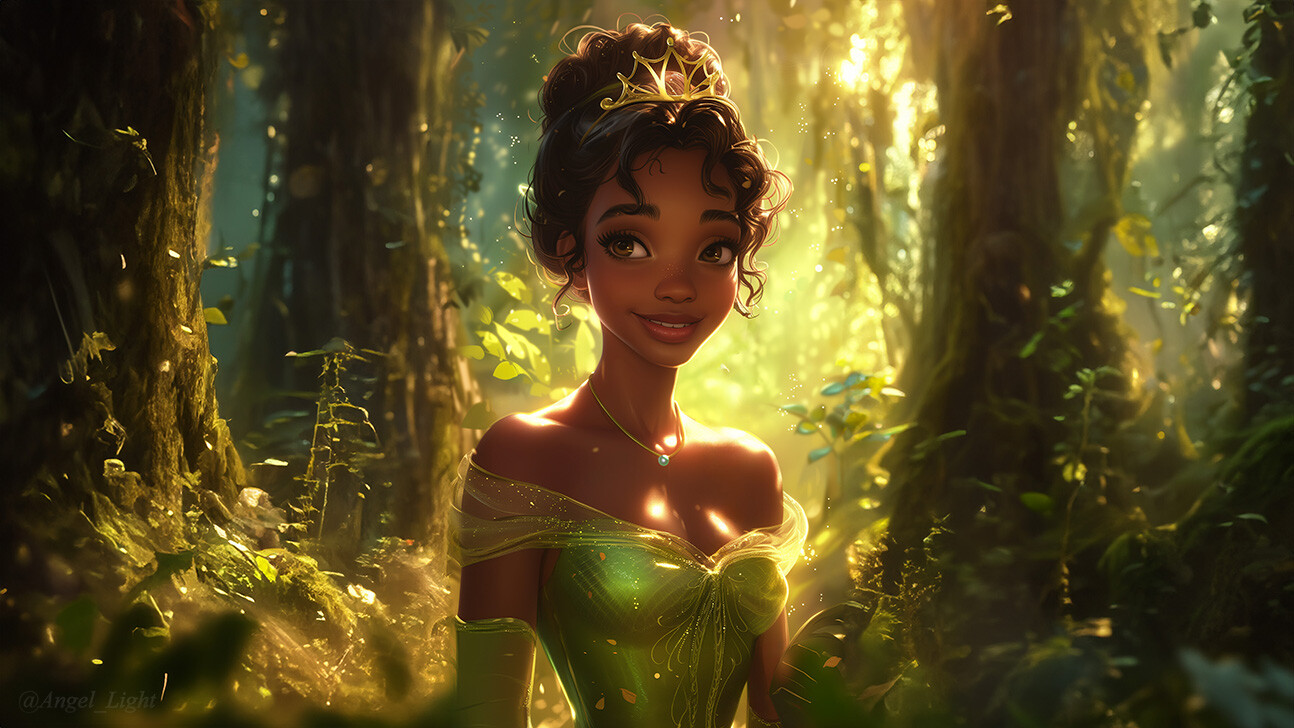 ArtStation - Princess Tiana