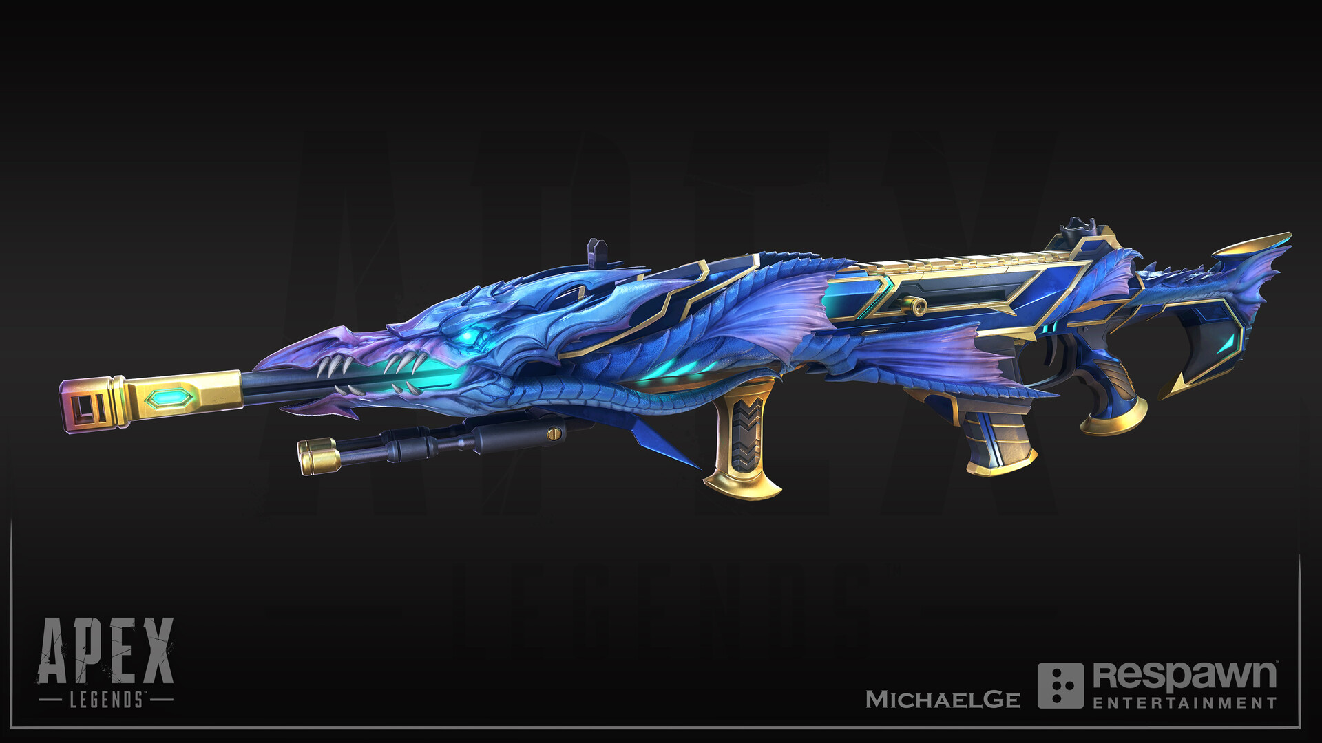 Michael Ge - Apex Legends - “Tidal Wave” Legendary Longbow