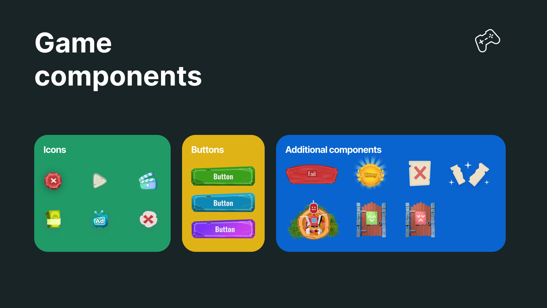 Aleh Klimchuk - mobile game interface design