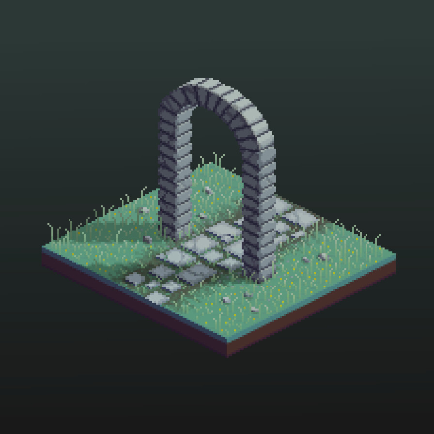 ArtStation - Stone arc