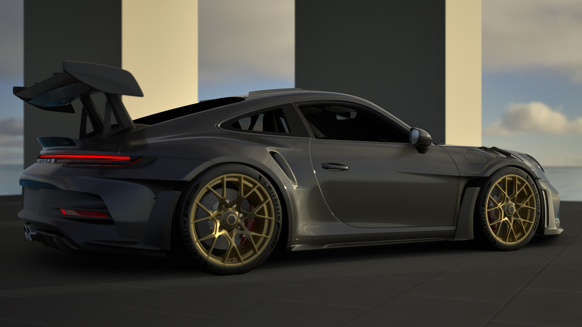 McM Visuals - 3D Automotive CGI Render Scene 002 - Unreal Engine