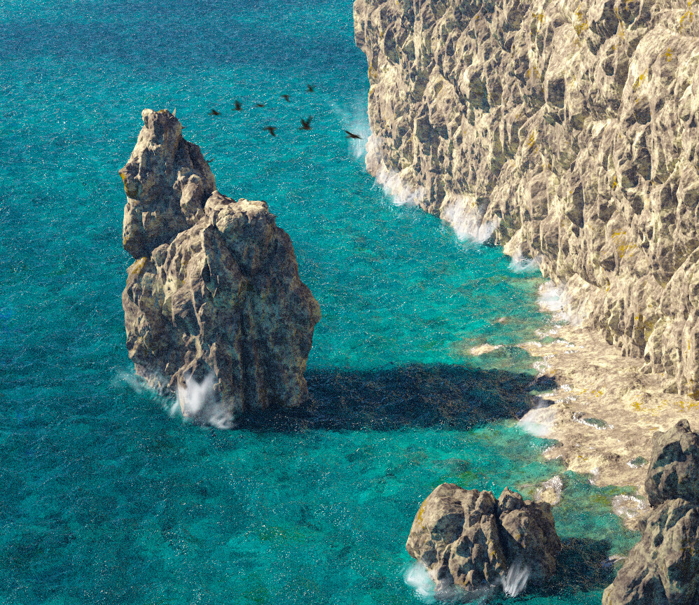 ArtStation - Sea Cliffs