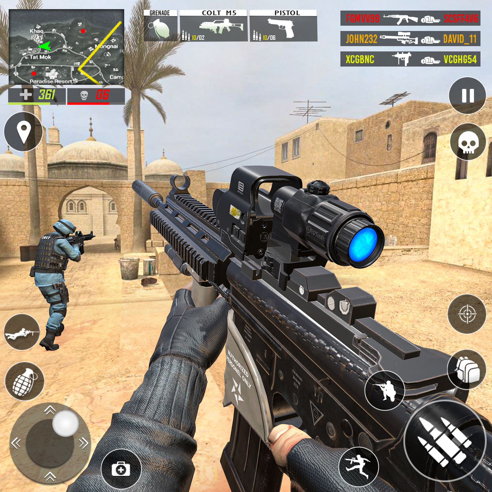 Rao Roshan - FPS Commando Shooting Game