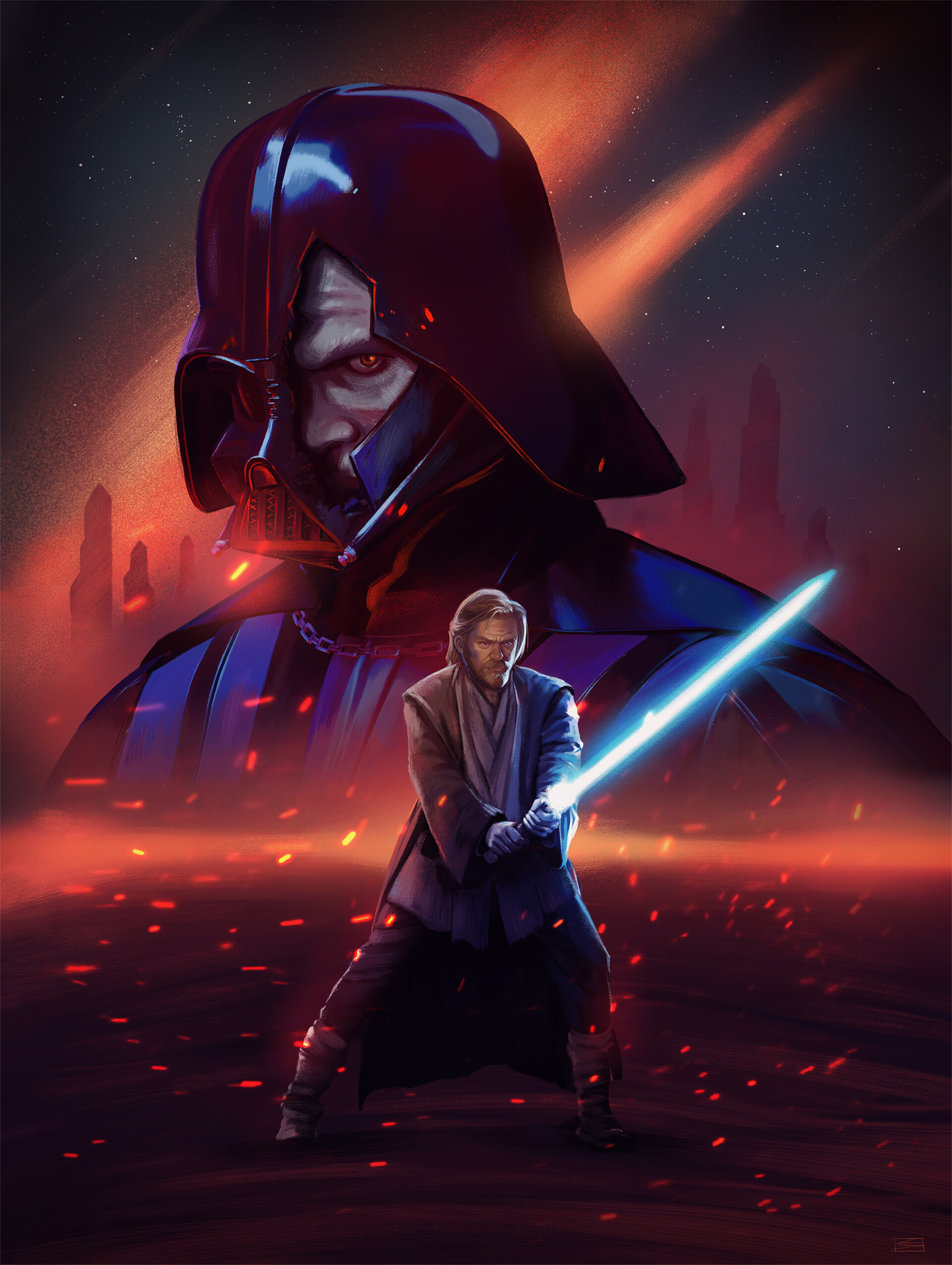 Embers Of Masterhood by Chris Dee : r/ImaginaryJedi