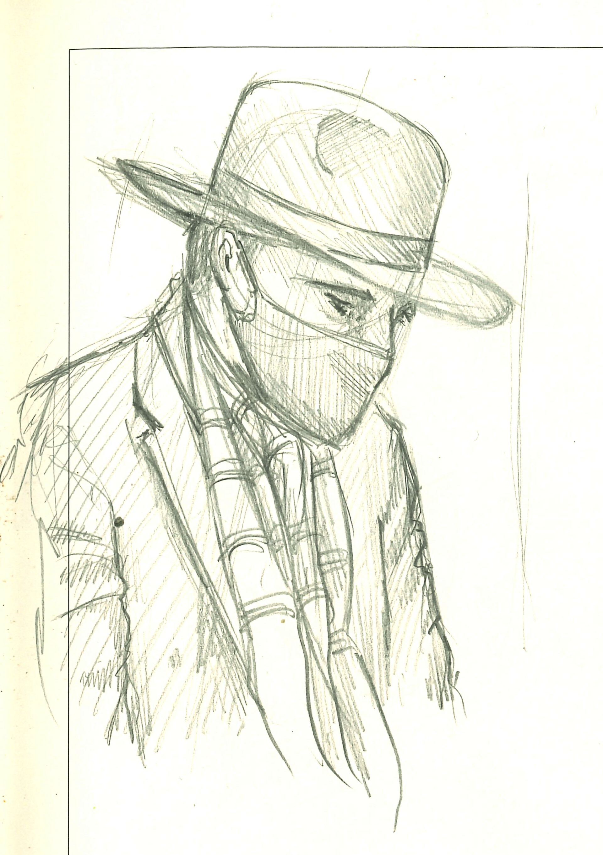 ArtStation - Man on the Train