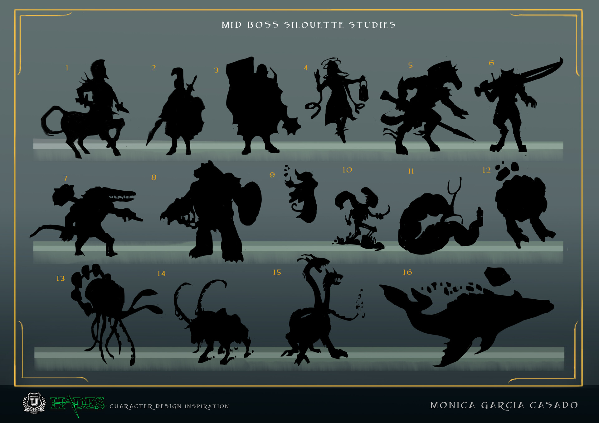 ArtStation - Master project Hades inspired