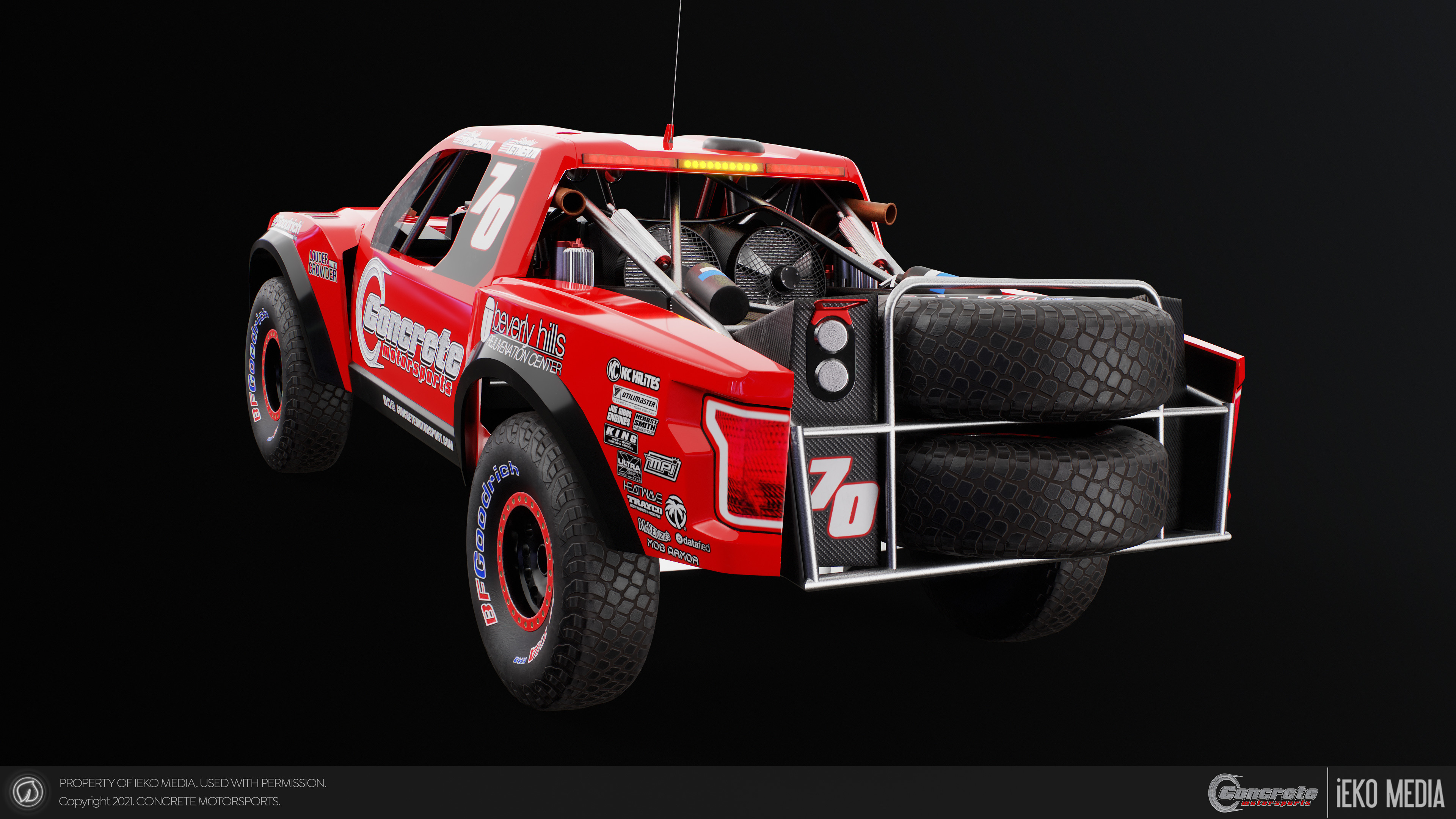 William Chamli - 3D Artist - Trophy Truck (Game Ready)