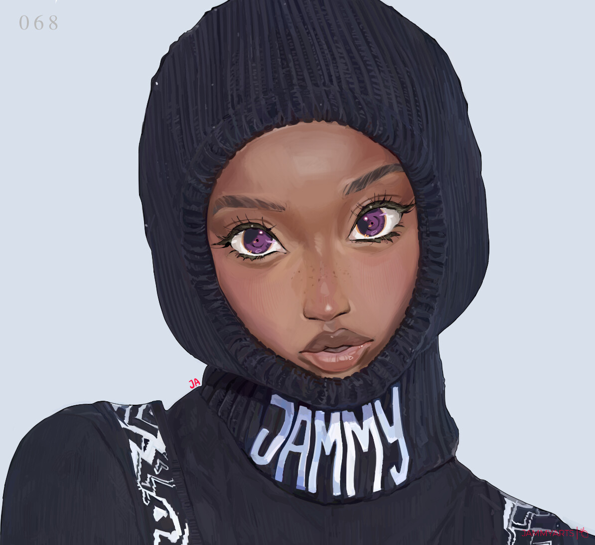 ArtStation - 068: Ski Mask