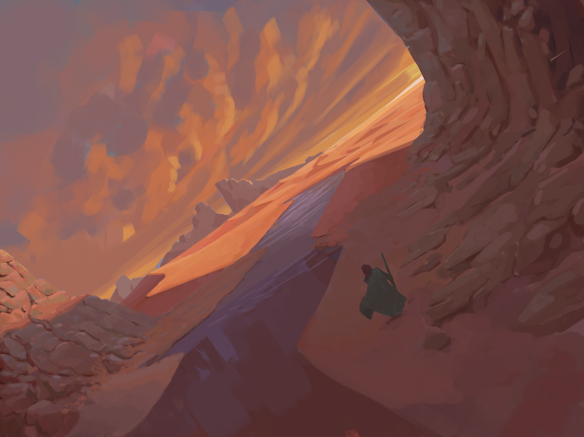 ArtStation - Environment keyframe concept Design