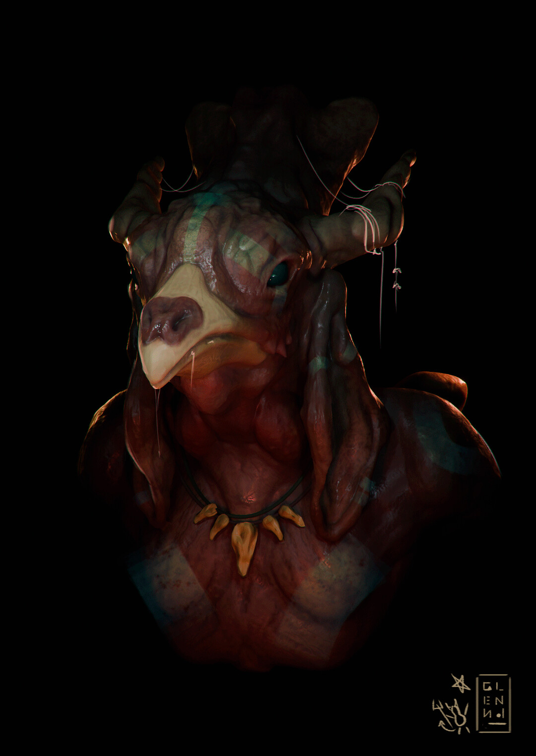 ArtStation - Gran Arconte - Creature Design Practice