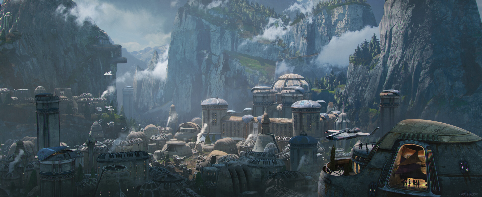 Pablo Dominguez Learnsquared Enviroment Concept Art Course