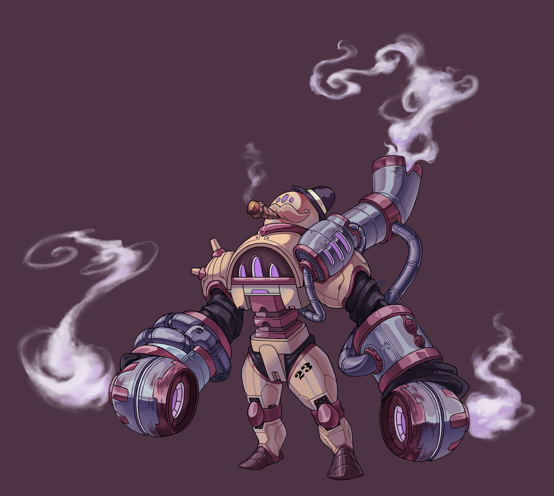 ArtStation - steam steampunk robot