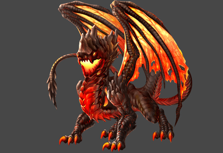 ArtStation - Fire Dragon